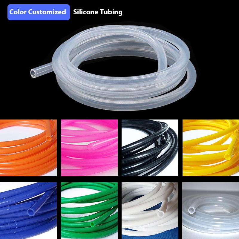 Ultra Thin Wall Silicone Tubing - 0.25mm Wall Thickness