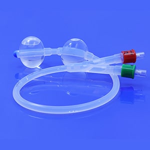 Silicone Foley Catheter with Temperature Sensor