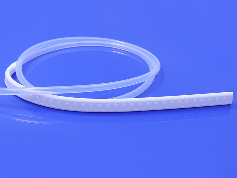 Silicone Flat Perforated Drains