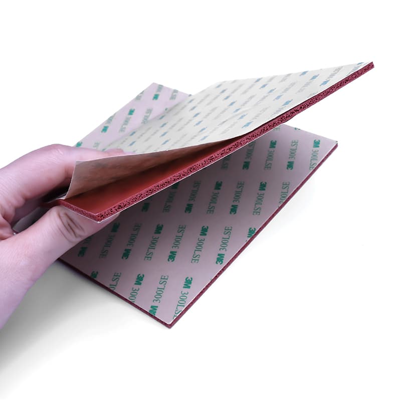 3M Self Adhesive Silicone Rubber Foam Sheets