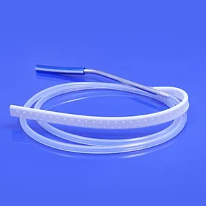 100% Silicone 2-Way Foley Balloon Catheter - 12 Fr 16 Fr 18 Fr 22 Fr 24 Fr